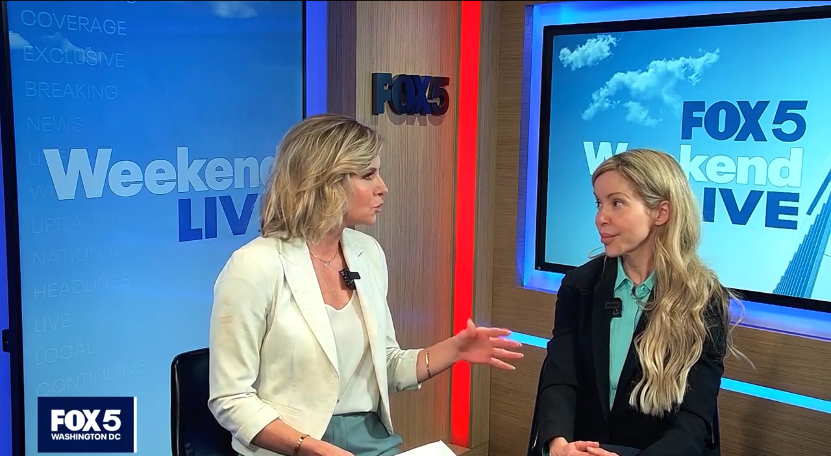 Dr. Morgana Colombo on FOX 5: Skin Aging, Hormones & Longevity – Vidaderma